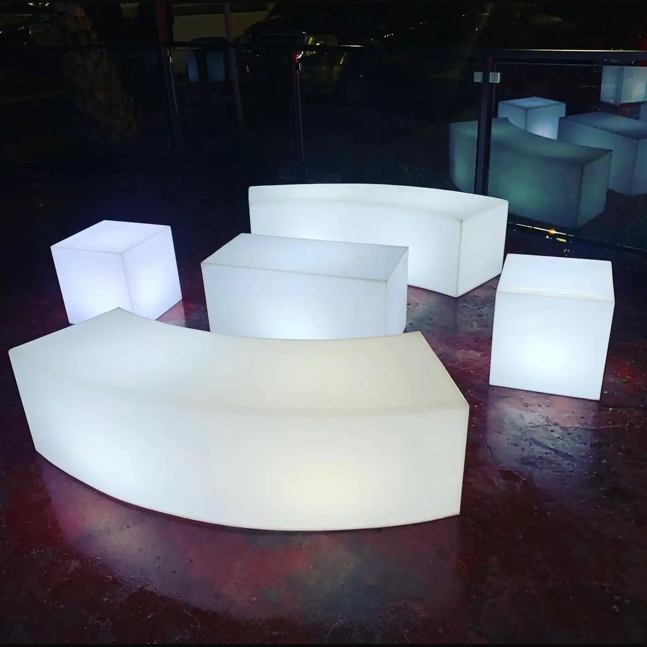 LED Lounge – 8 Seats — Lounge Event L | Premium Furniture Rental ...